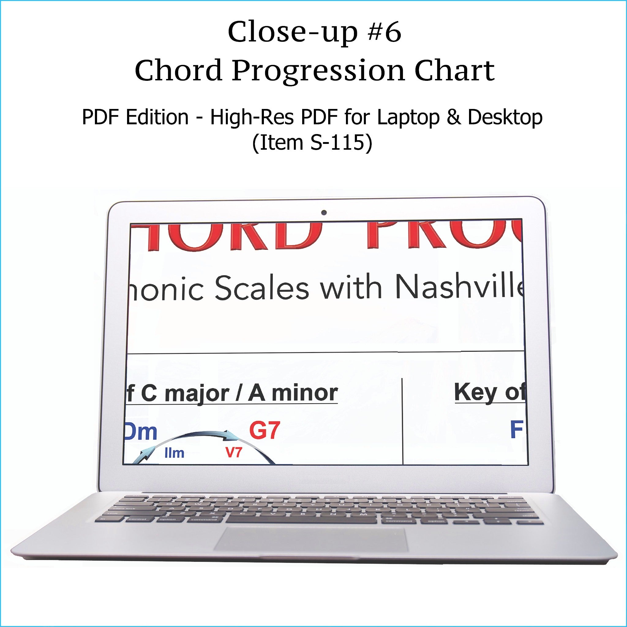 Chord Progression Chart pdf for Piano / Keyboard or Guitar – Roedy Black